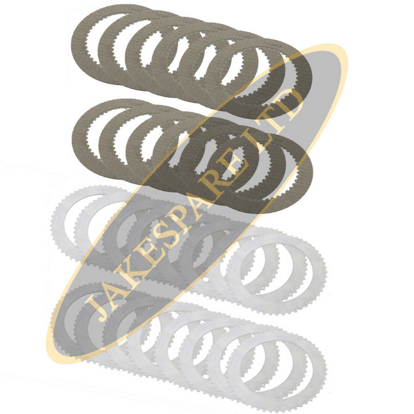 JCB TRANSMISSION FRICTION & COUNTER PLATES 445/03205 & 445/12307 ...