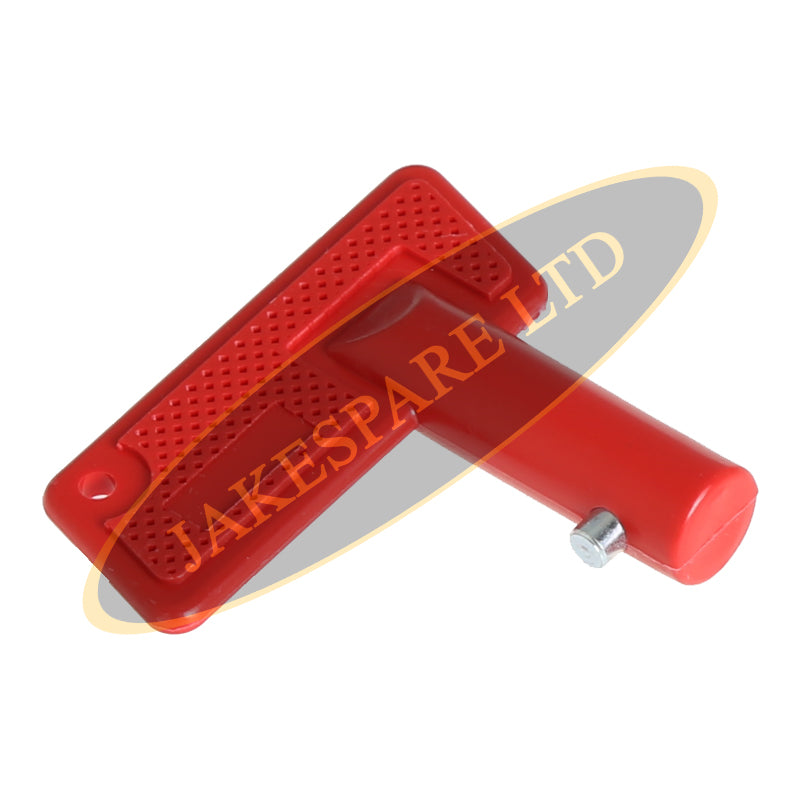 JCB Red plastic isolator key 701/20801 – Jakespare Ltd